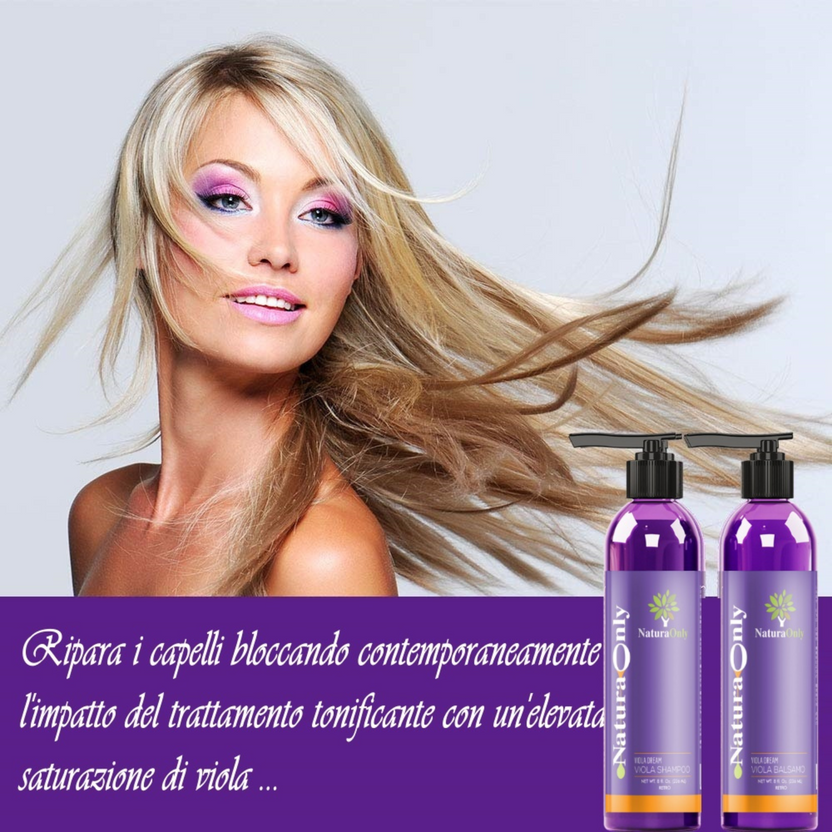 Viola Dream Shampoo & Balsamo – Natura Only
